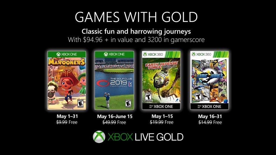 Xbox Games with Gold | VGC