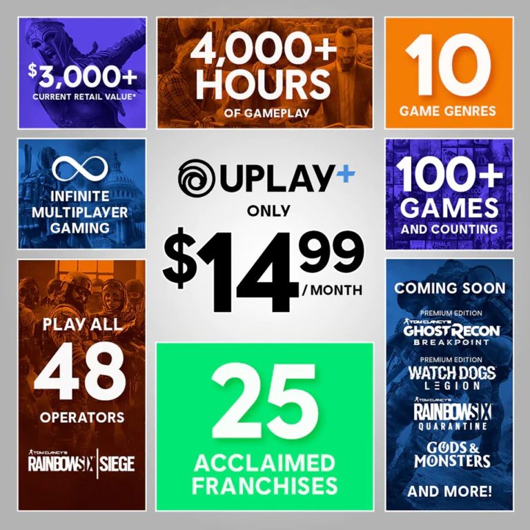 Ubisoft reveals full games list for Uplay+ PC subscription service | VGC