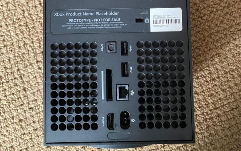 ‘Xbox Series X photos’ claim to show console’s rear ports | VGC