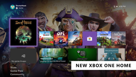 Xbox One update adds new home screen interface | VGC