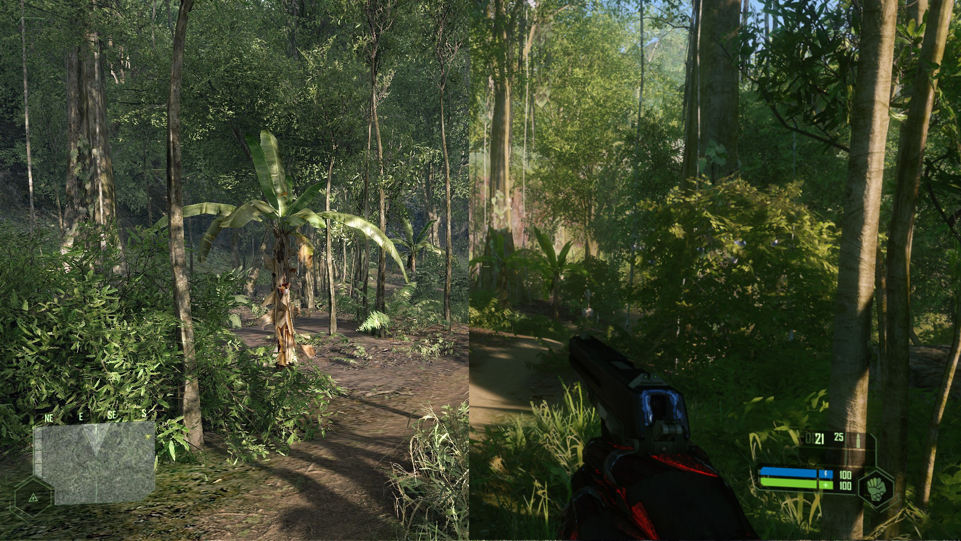 Crysis screens compare the remaster to the original game | VGC
