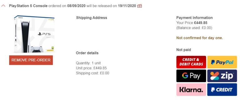 Sony has started informing retailers of their PlayStation 5 launch day ...