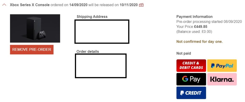 Microsoft has started informing retailers of their Xbox Series X launch ...