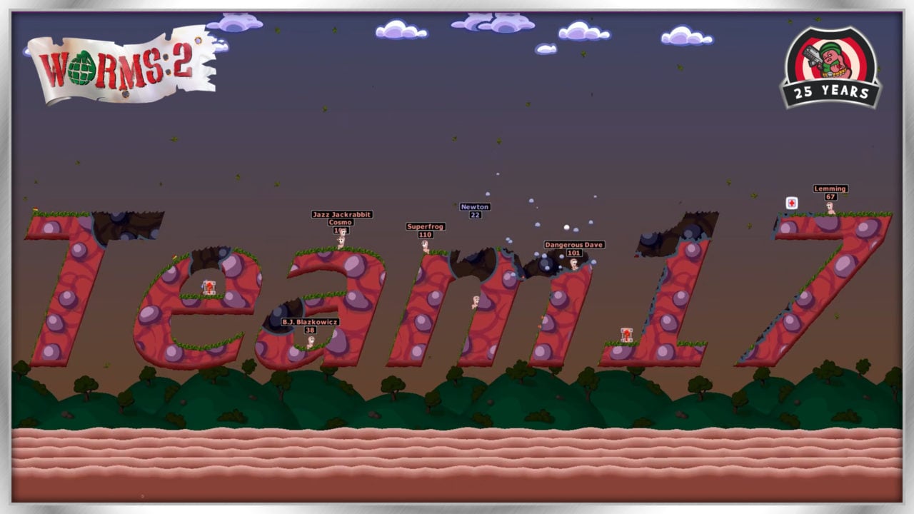 Team 17 celebrates 25 years of Worms today | VGC