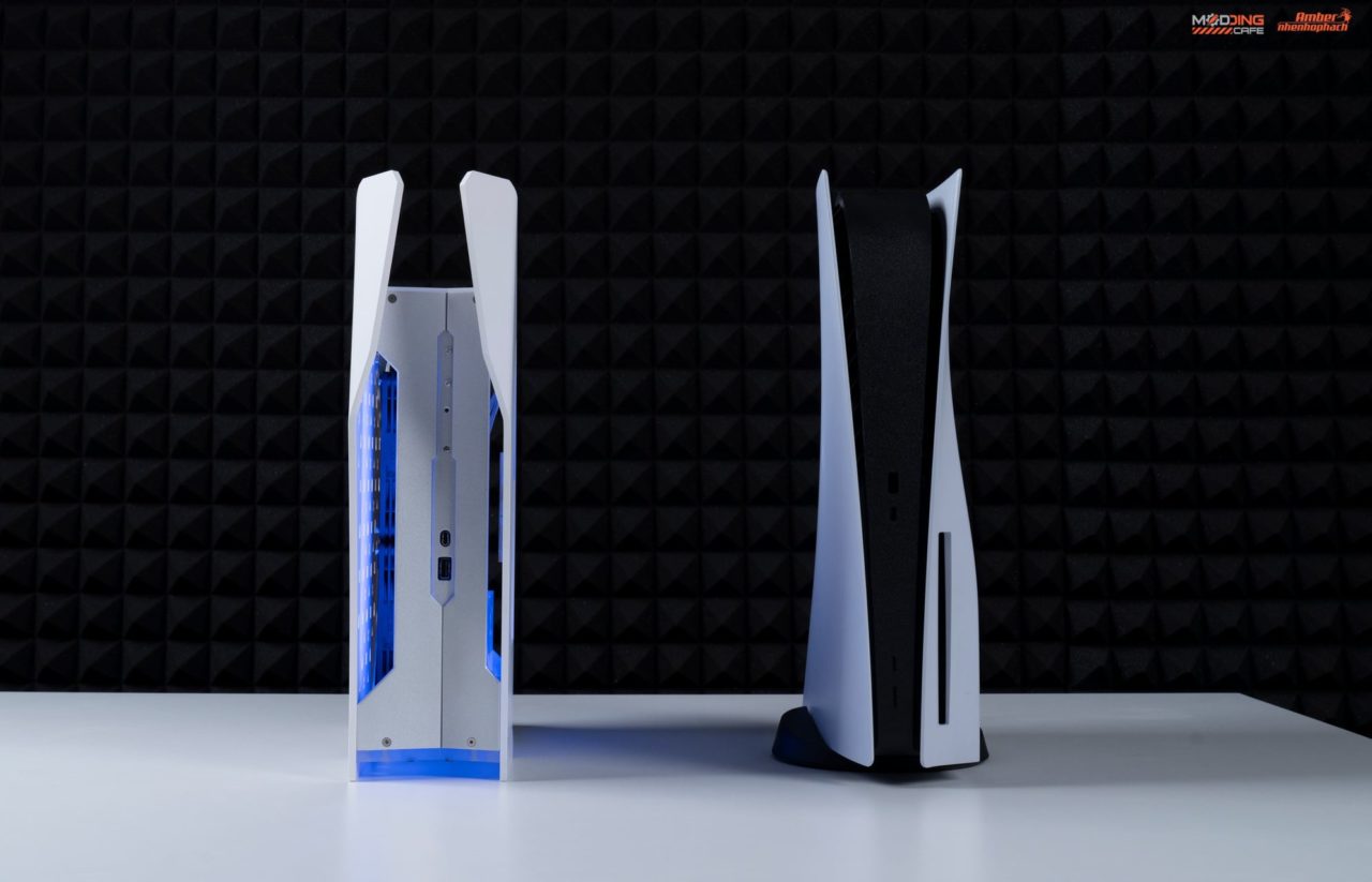 PC modder creates fully functioning water cooled PlayStation 5 | VGC