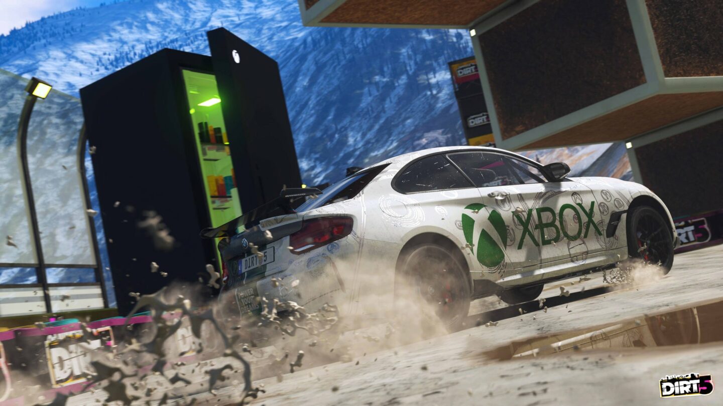 Dirt 5 has added the Xbox Series X fridge to its custom arena creator ...