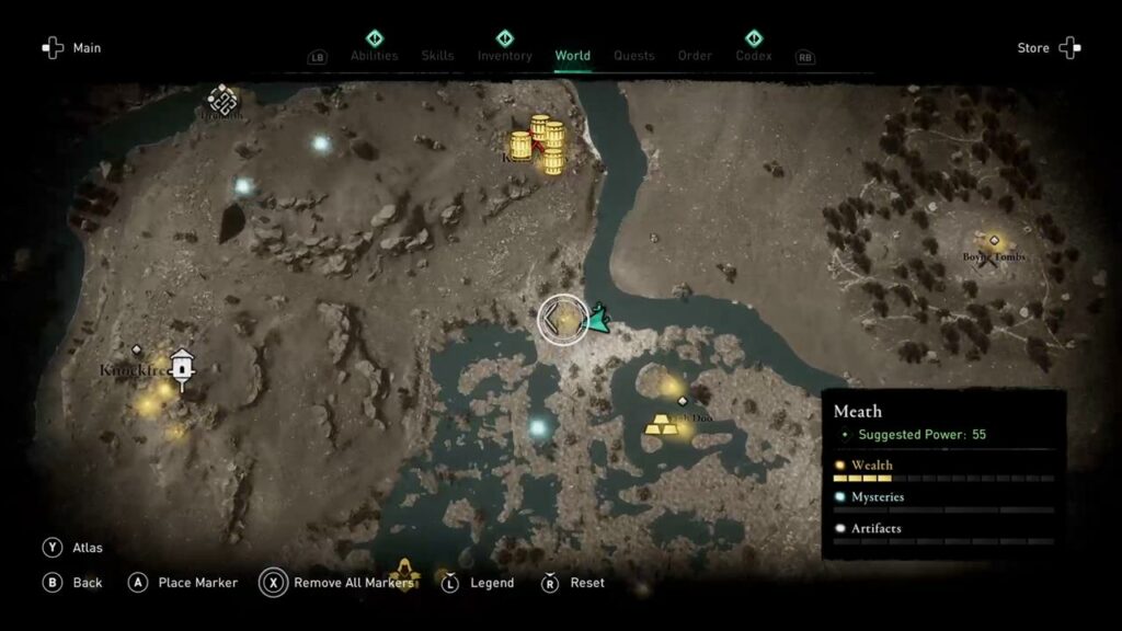 Assassin’s Creed Valhalla: Wrath of the Druids - Children of Danu Locations