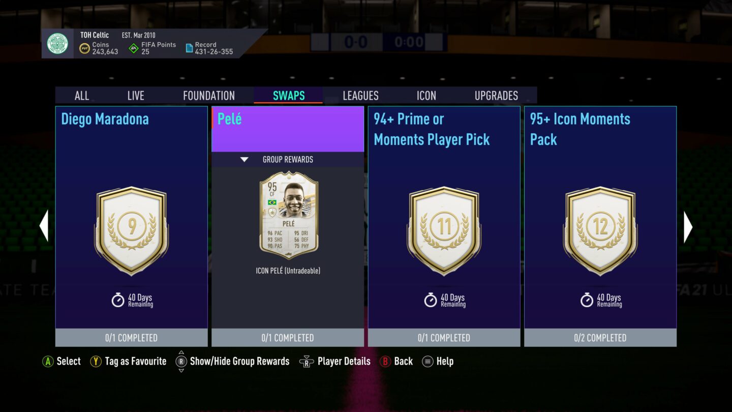 FIFA 21’s new Icon Swaps 4 event lets players earn Pele, Maradona or ...