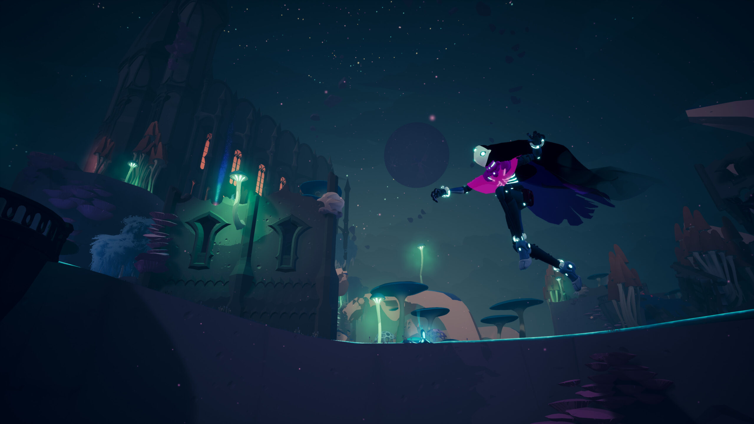Solar Ash review: Shadow of the Colossus meets Jet Set Radio in a sci ...