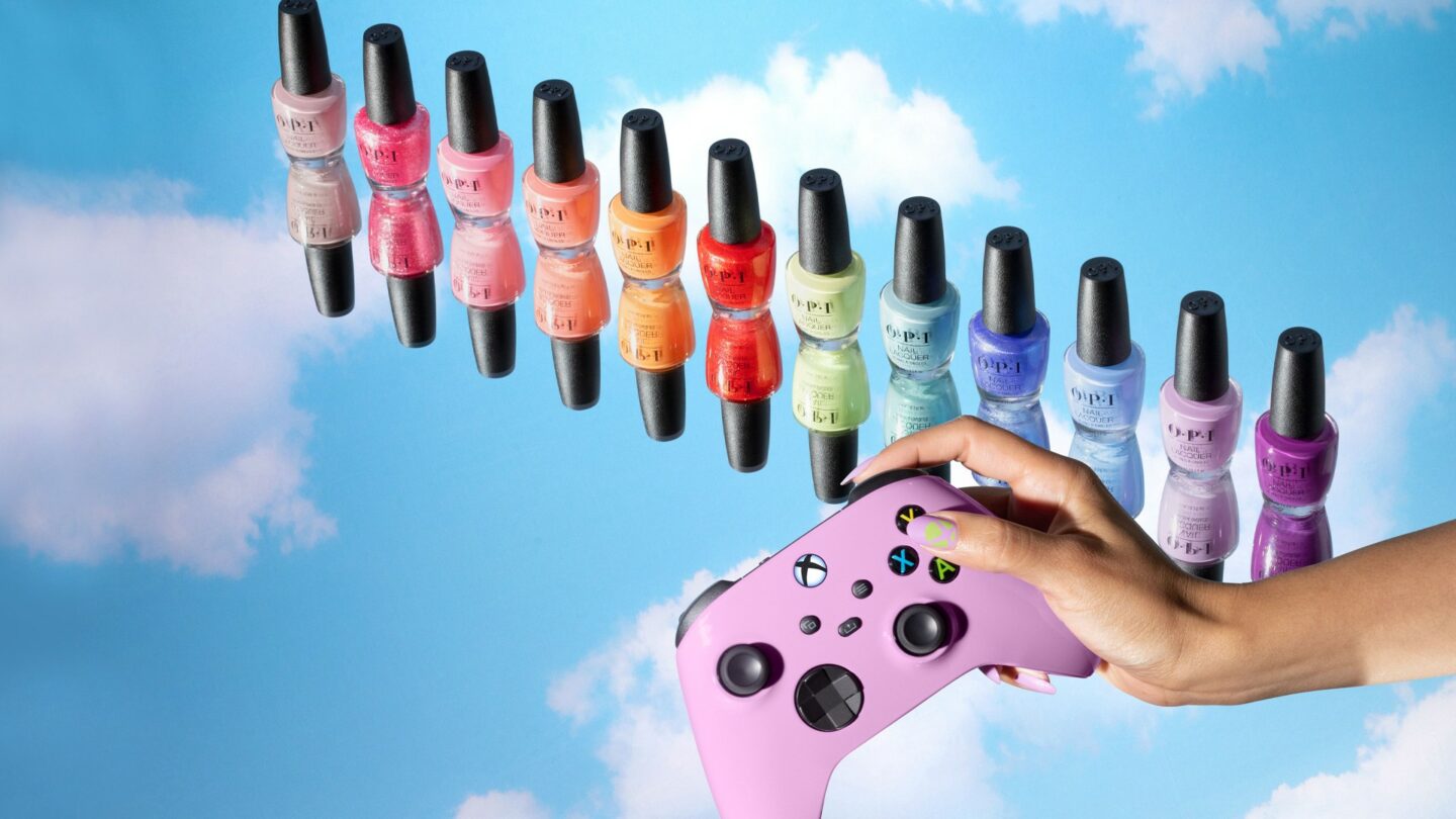 Xbox has partnered with OPI for a nail polish set, DLC and custom ...