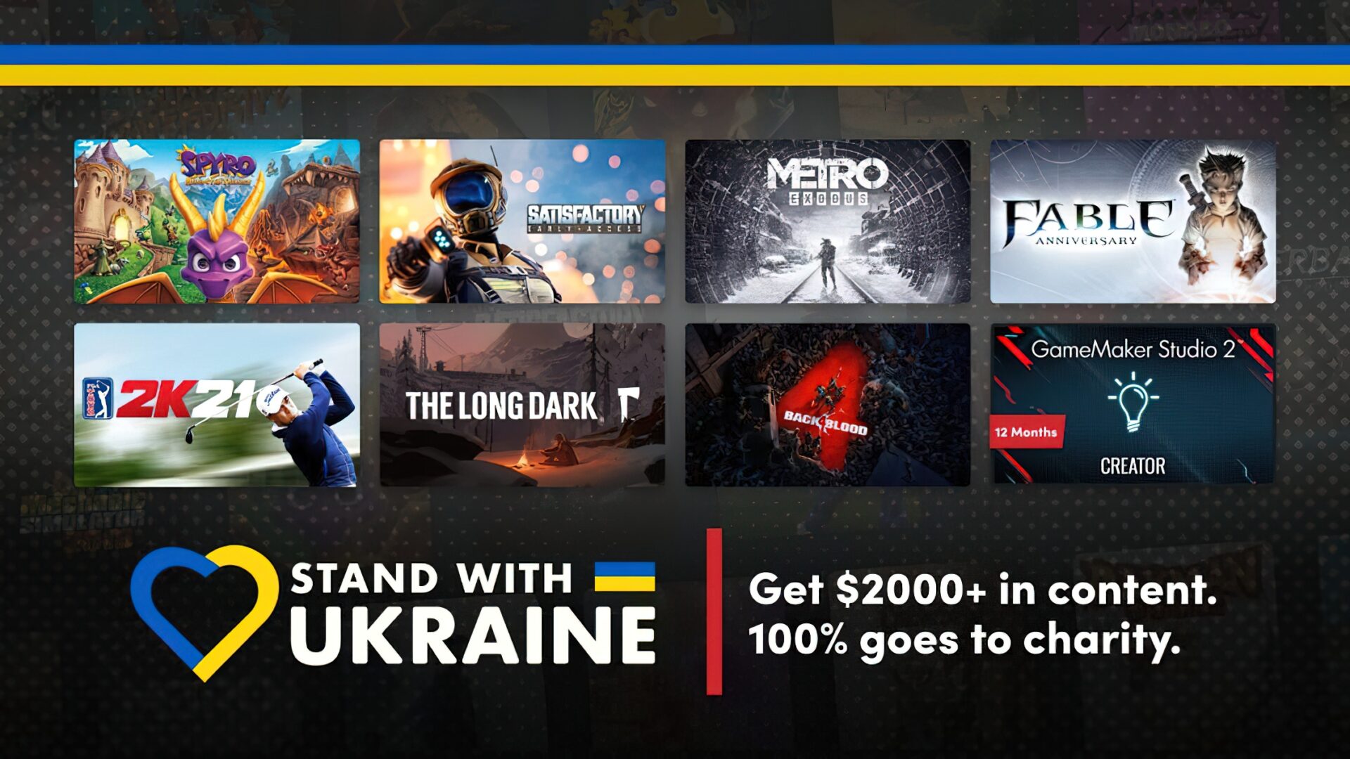 Humble’s $40 ‘Stand with Ukraine’ Bundle has raised nearly $10 million ...