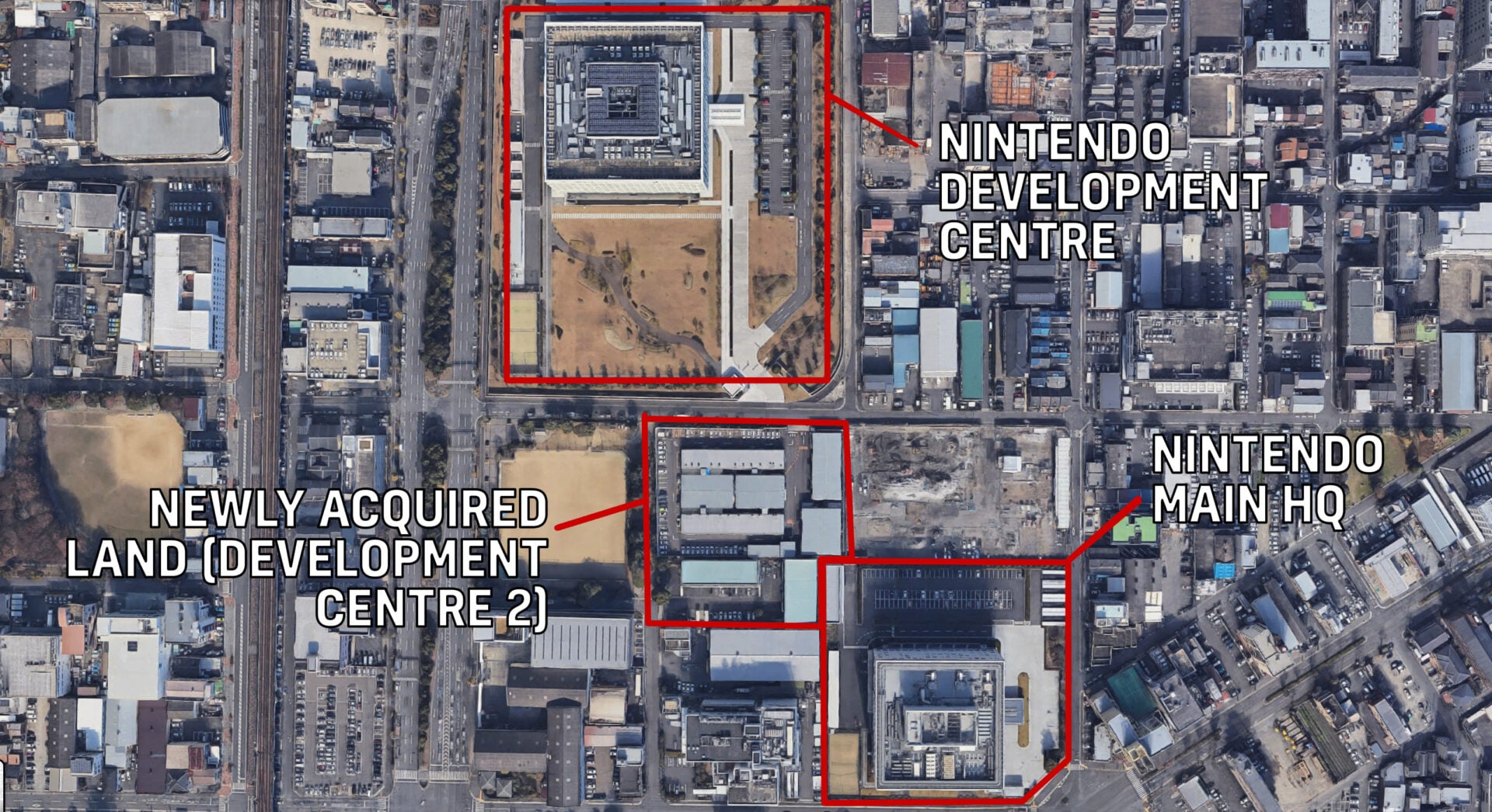 Nintendo buys the land next to its Japan HQ to build a new development ...