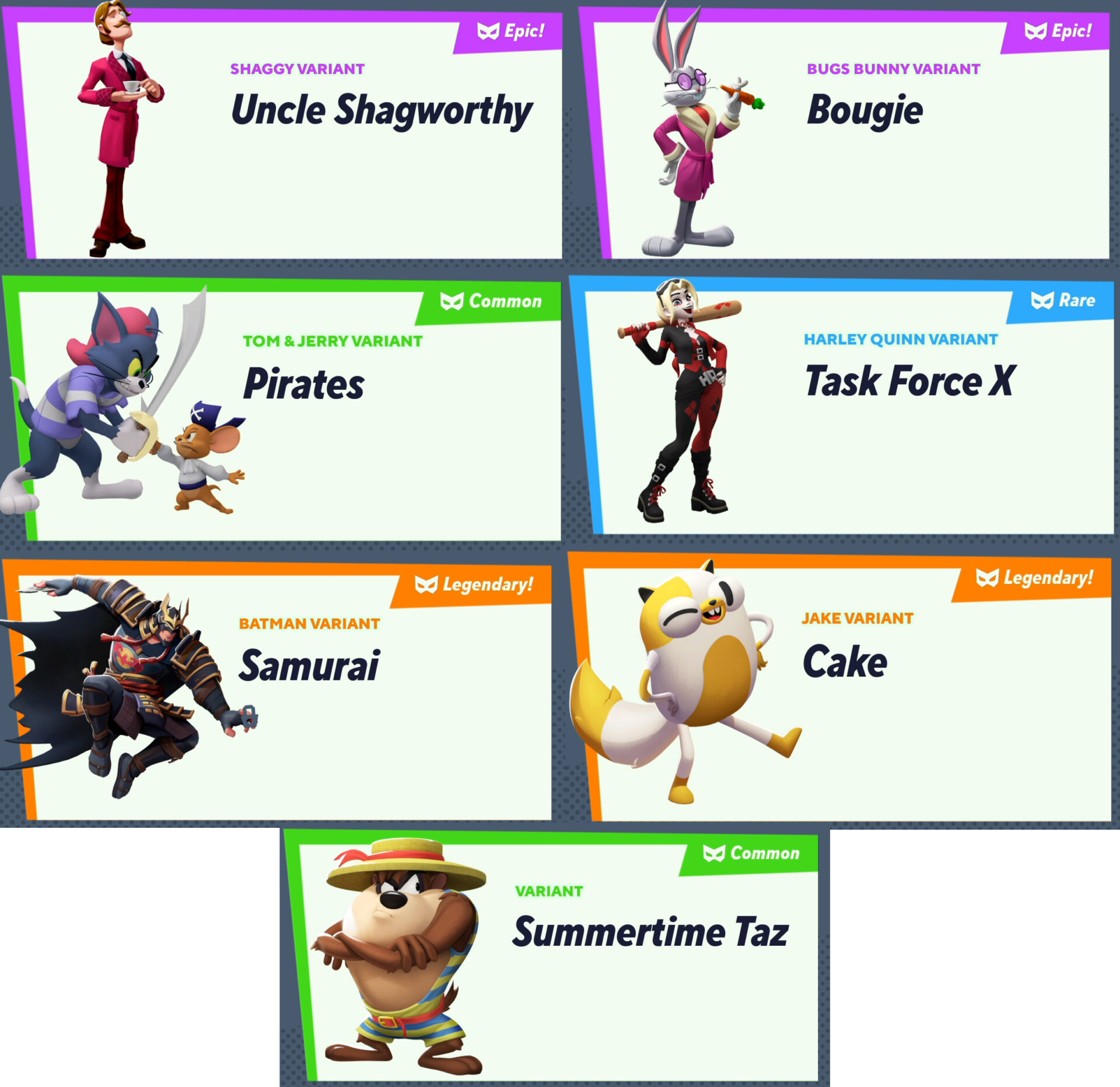 MultiVersus unlockables guide: Characters, variants, taunts, emotes and ...
