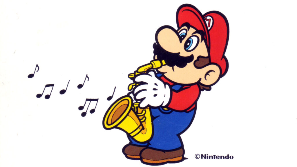 The Super Mario Bros theme is the first game music selected for ...