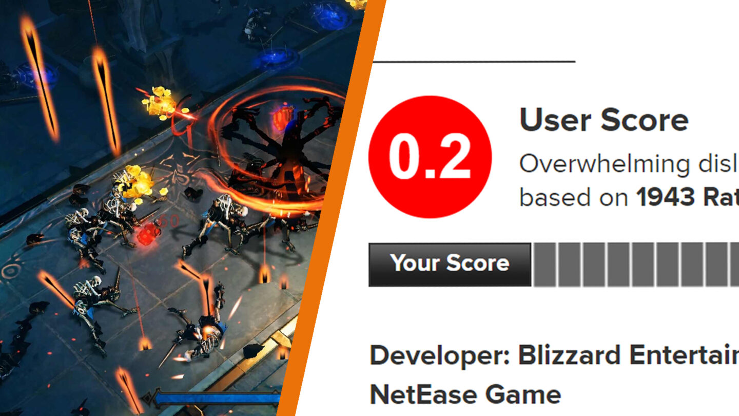Diablo Immortal now has the lowest user score in Metacritic history | VGC