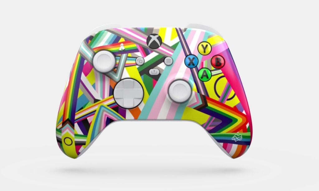 A new customisable Xbox Pride controller will be released this month | VGC