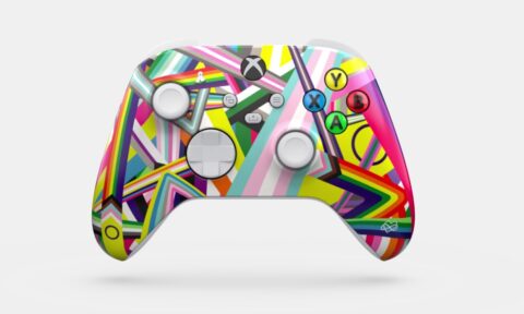 A new customisable Xbox Pride controller will be released this month | VGC