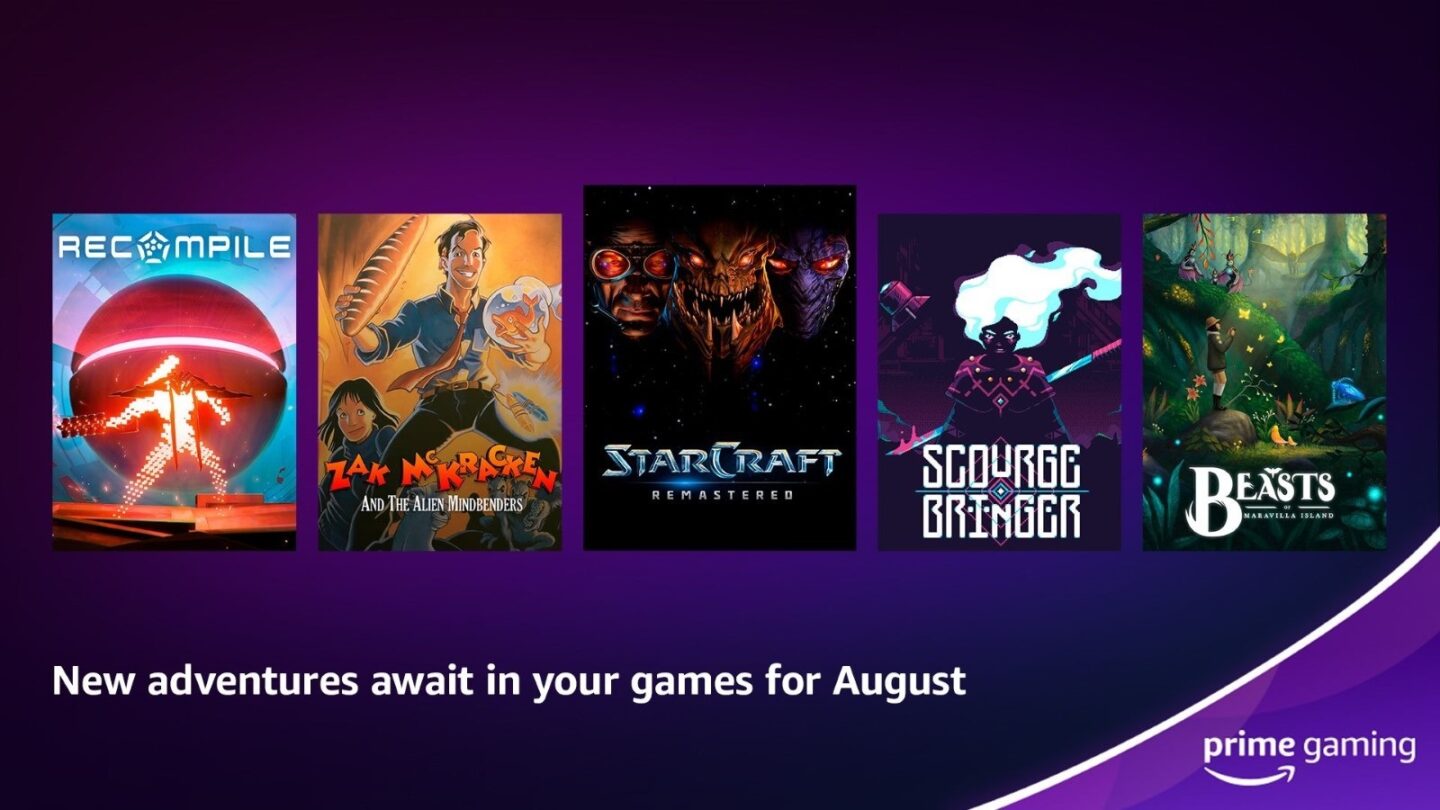 August’s ‘free’ games with Amazon Prime Gaming have been announced | VGC