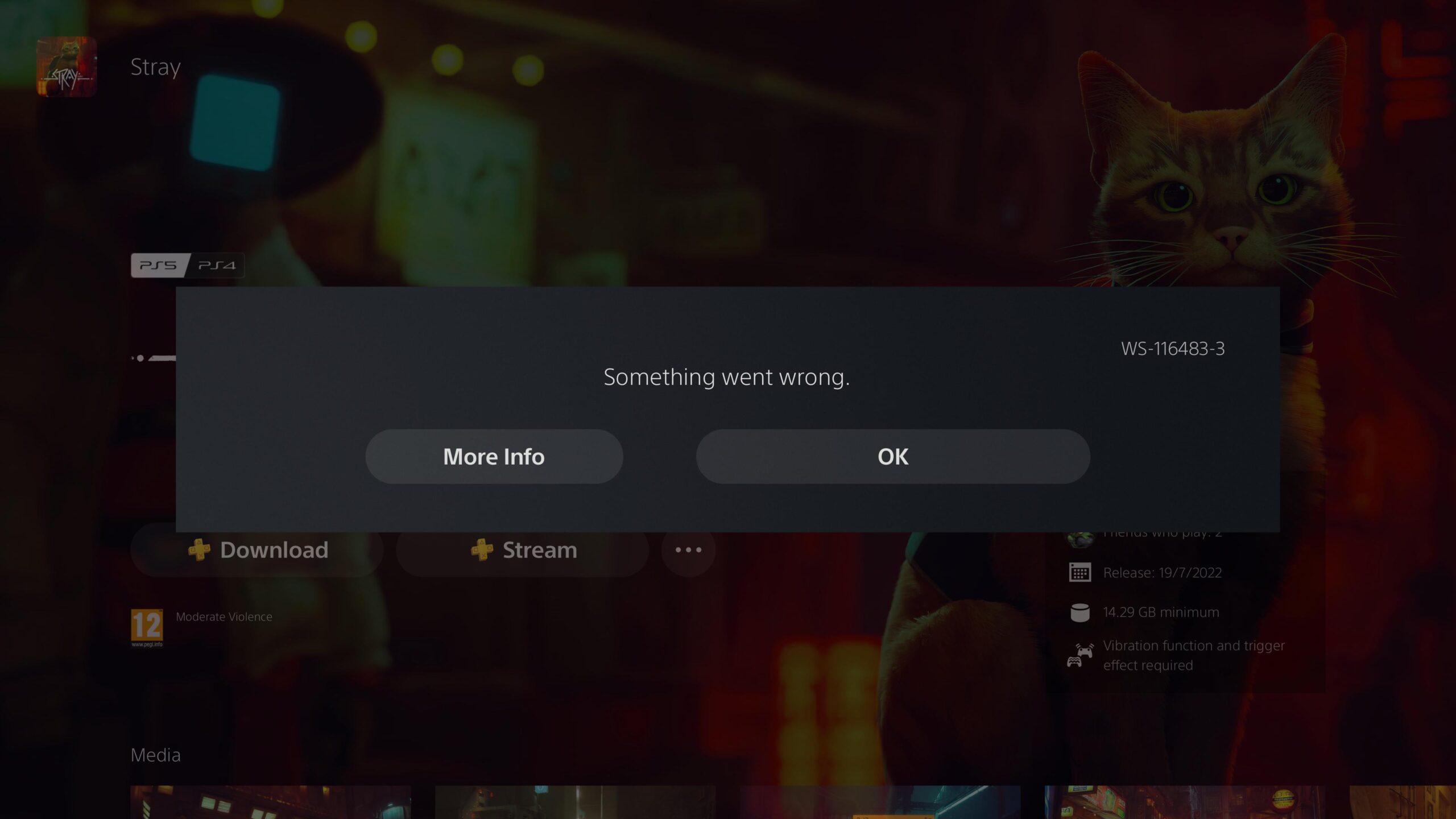 PlayStation Store is down so users can’t download Stray, MultiVersus or ...