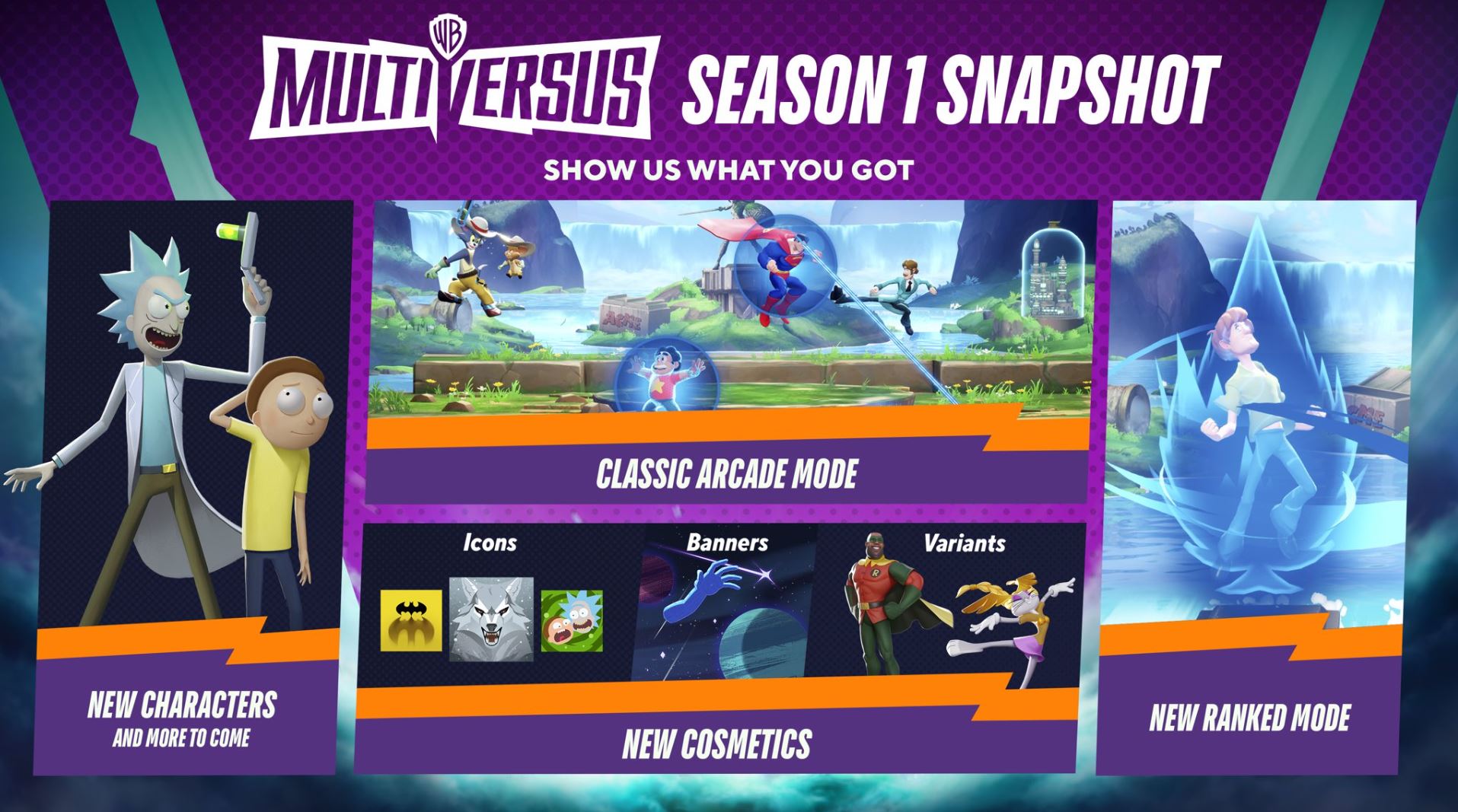 MultiVersus Season 1 Battle Pass Tier Rewards: Full list of unlockables ...