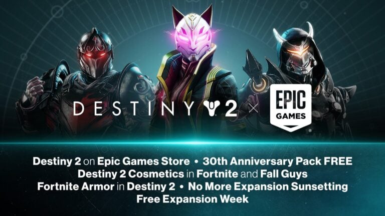 Destiny 2 releases on the Epic Games Store with free 30th Anniversary ...