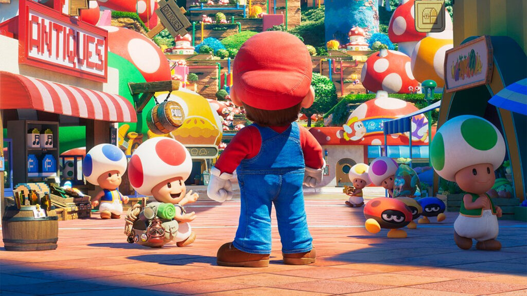 A Super Mario Bros. Movie TV advert includes new footage of Mario and ...