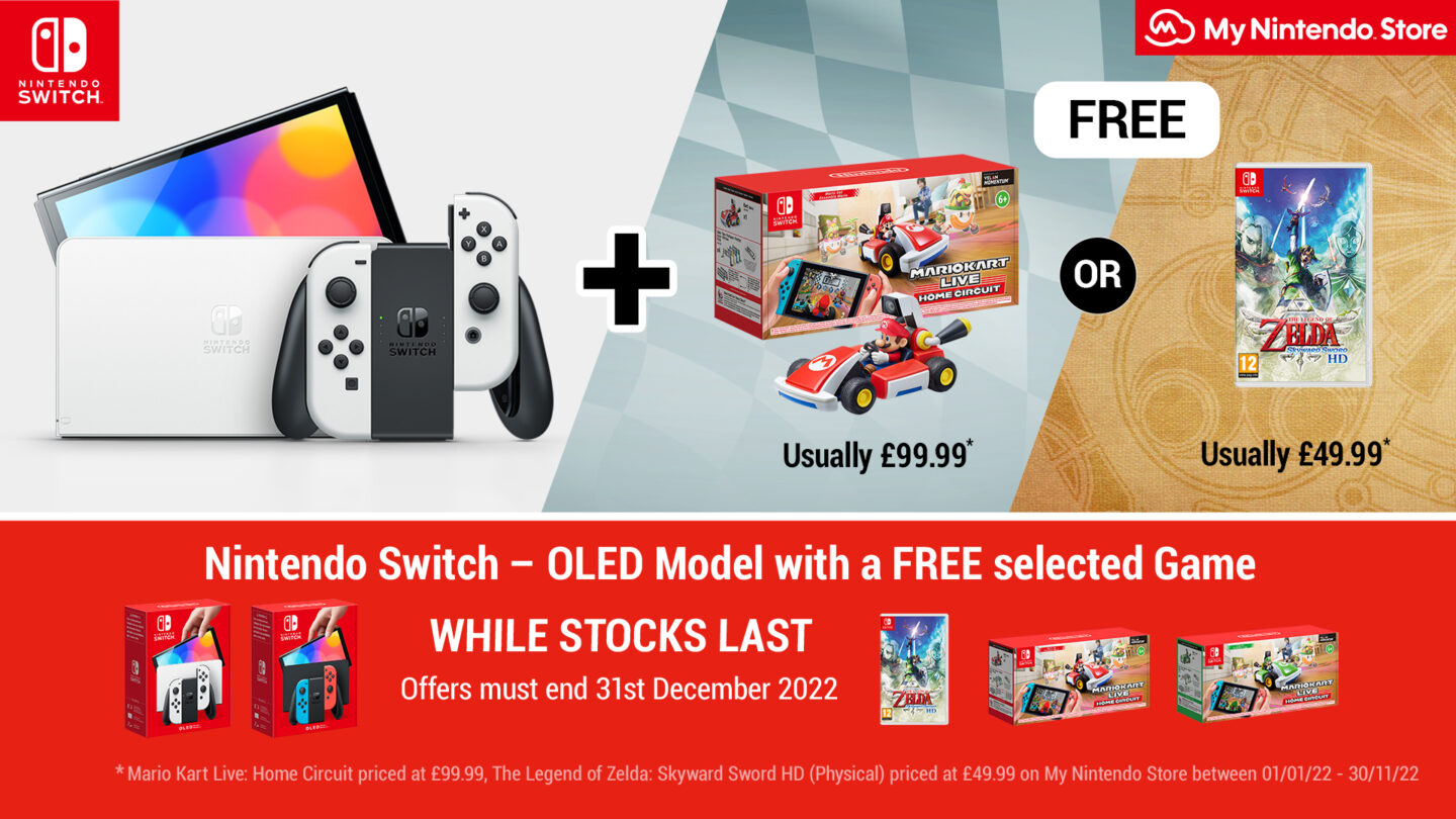 Nintendo UK is giving away Mario Kart Live or Skyward Sword HD free ...