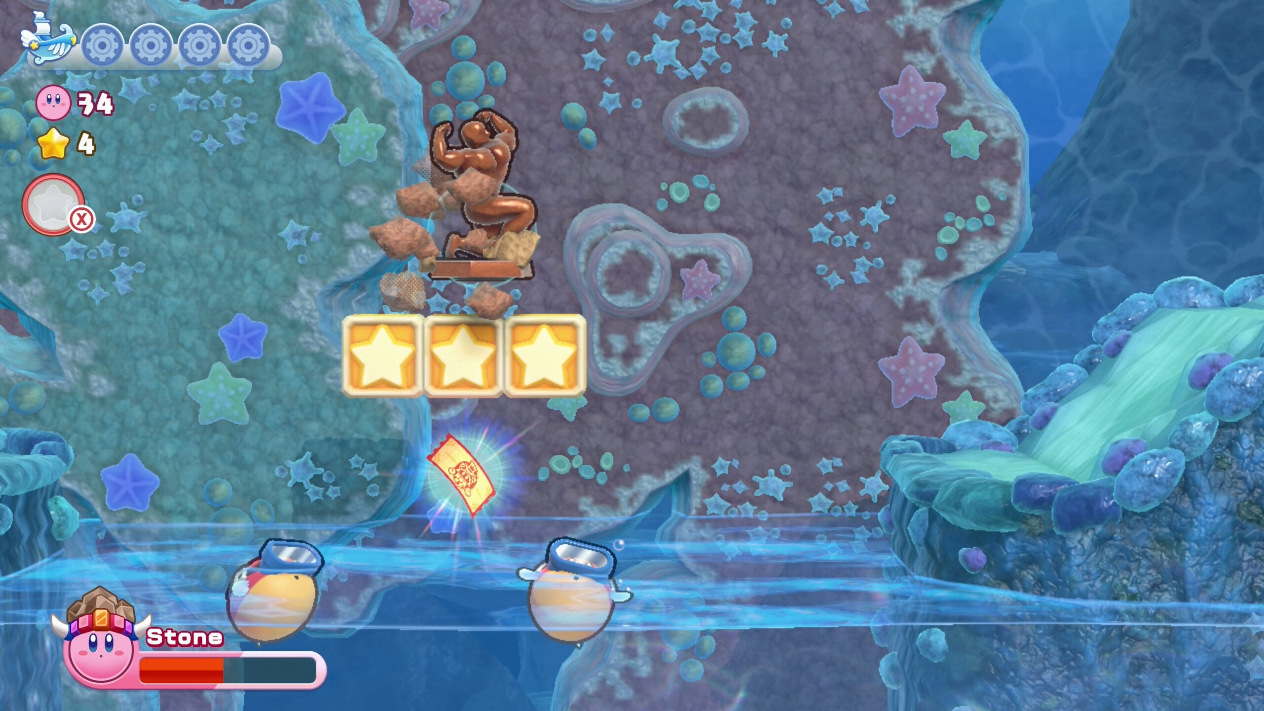 Kirby’s Return to Dream Land Deluxe Energy Spheres: Level 3 Onion Ocean ...