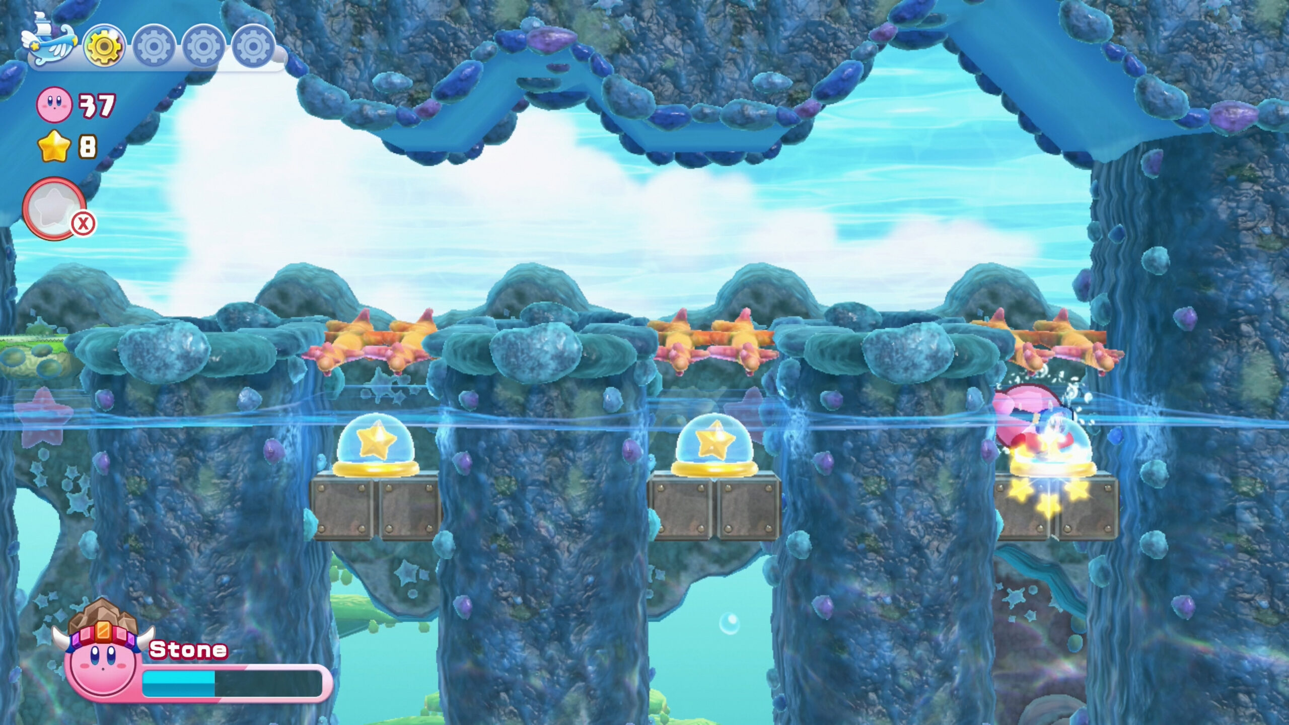 Kirby’s Return to Dream Land Deluxe Energy Spheres: Level 3 Onion Ocean ...