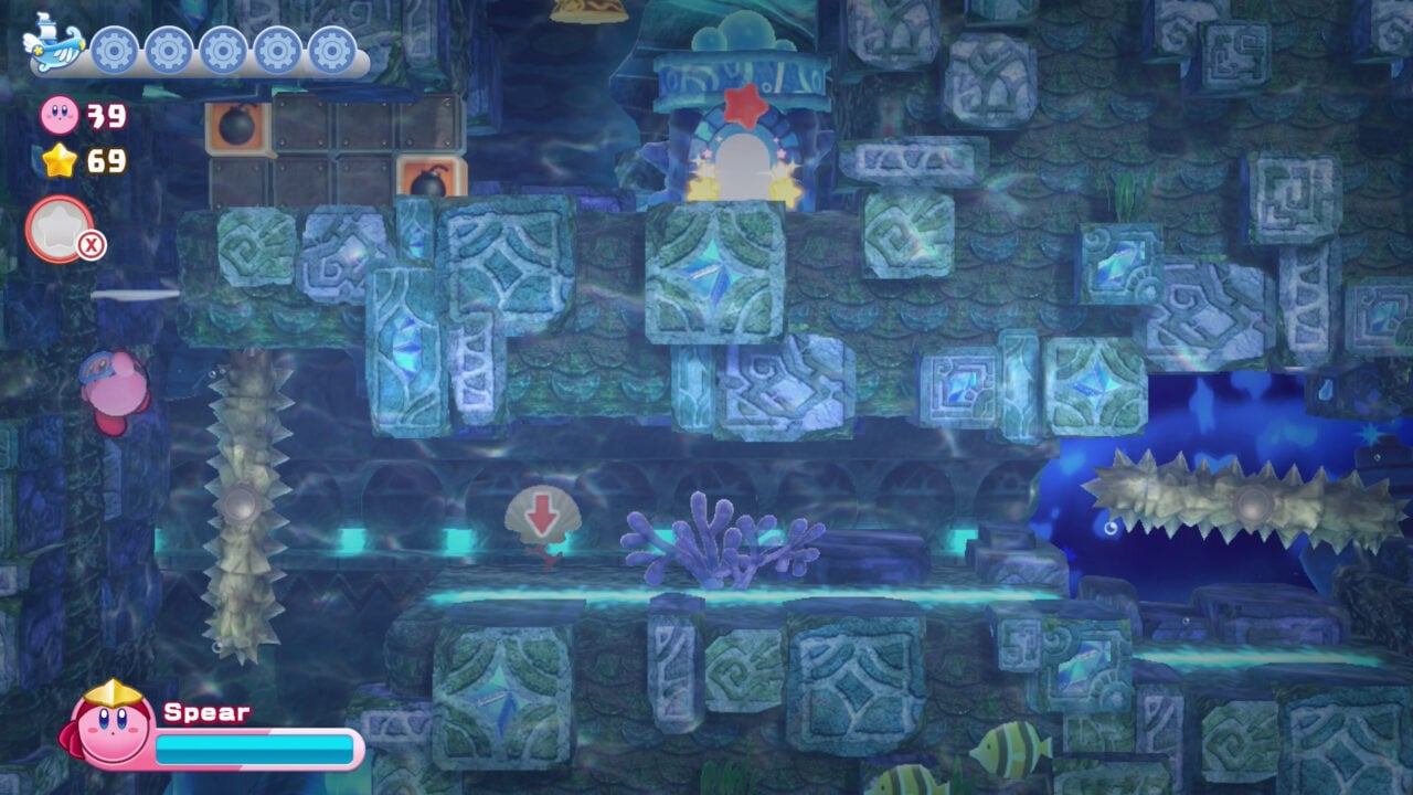 Kirby’s Return to Dream Land Deluxe Energy Spheres: Level 3 Onion Ocean ...