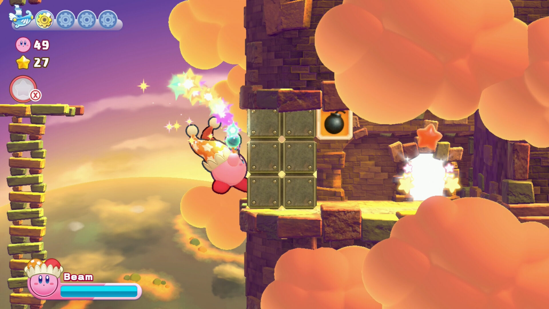 Kirby’s Return to Dream Land Deluxe Energy Spheres: Level 5 Nutty Noon ...