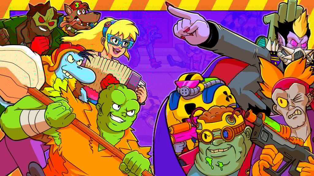Cult ’90s cartoon Toxic Crusaders is getting a retro-style beat ’em up ...