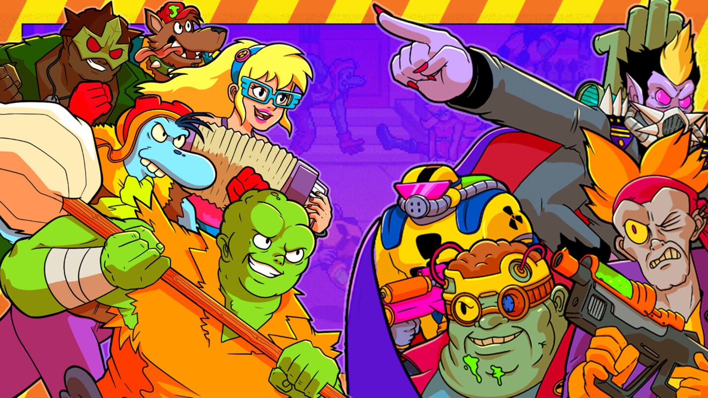 Cult ’90s cartoon Toxic Crusaders is getting a retro-style beat ’em up ...