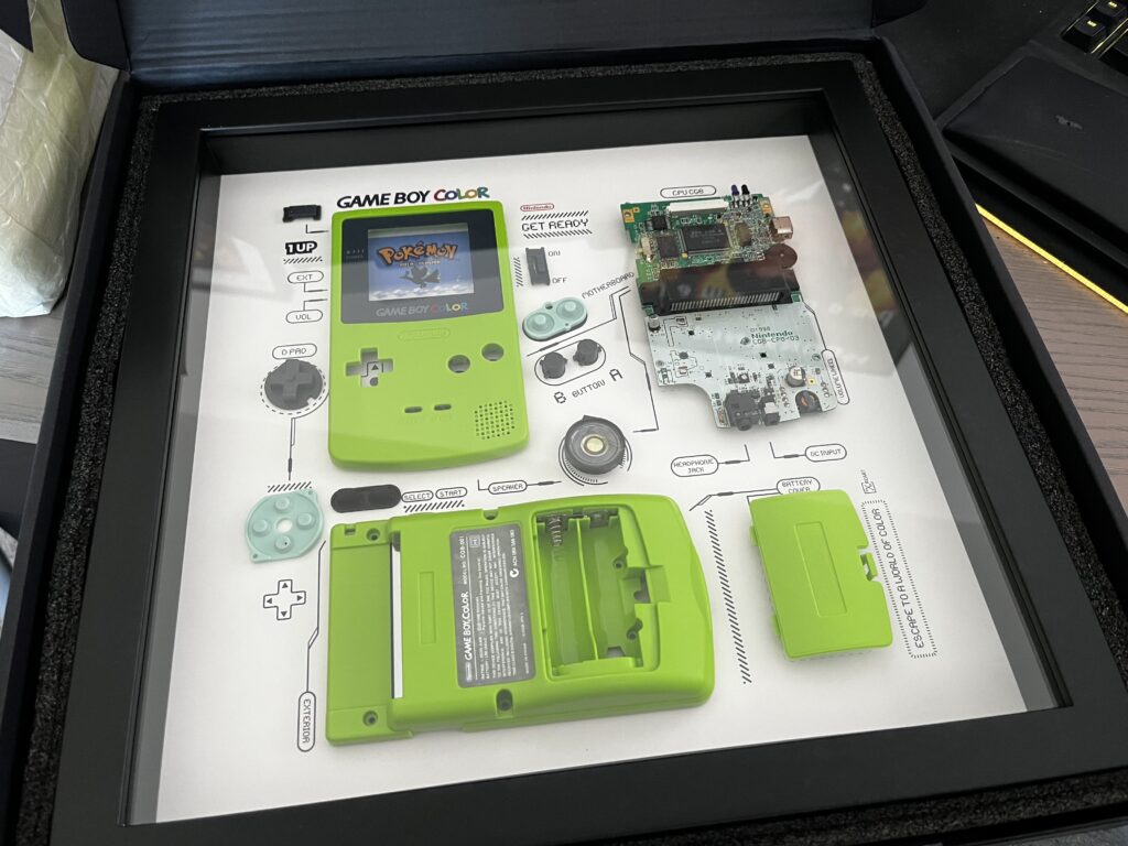 These framed Game Boys prove that games can indeed be art | VGC