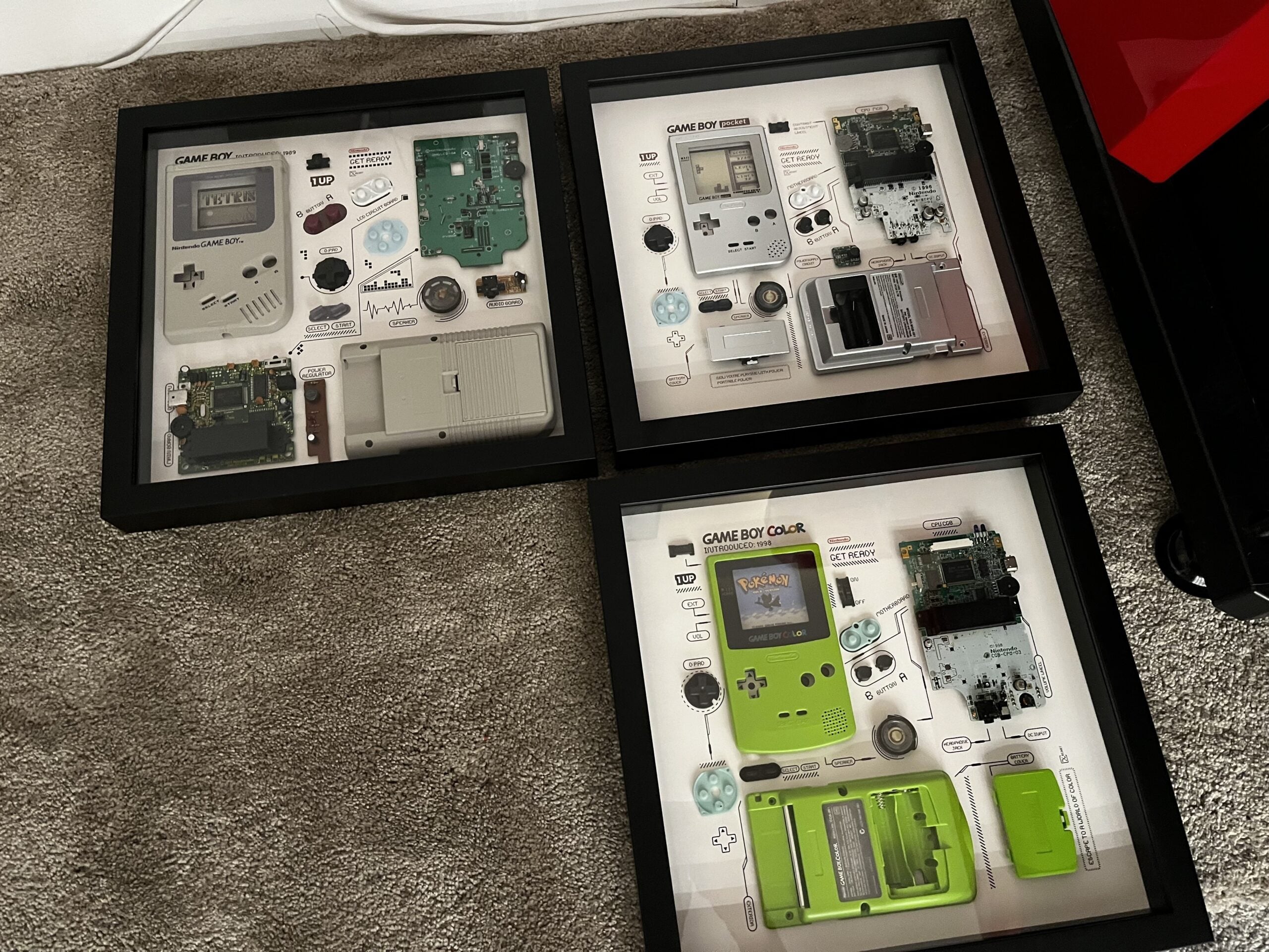 These framed Game Boys prove that games can indeed be art | VGC