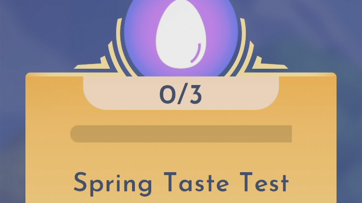 Disney Dreamlight Valley - Spring Taste Test solution | VGC