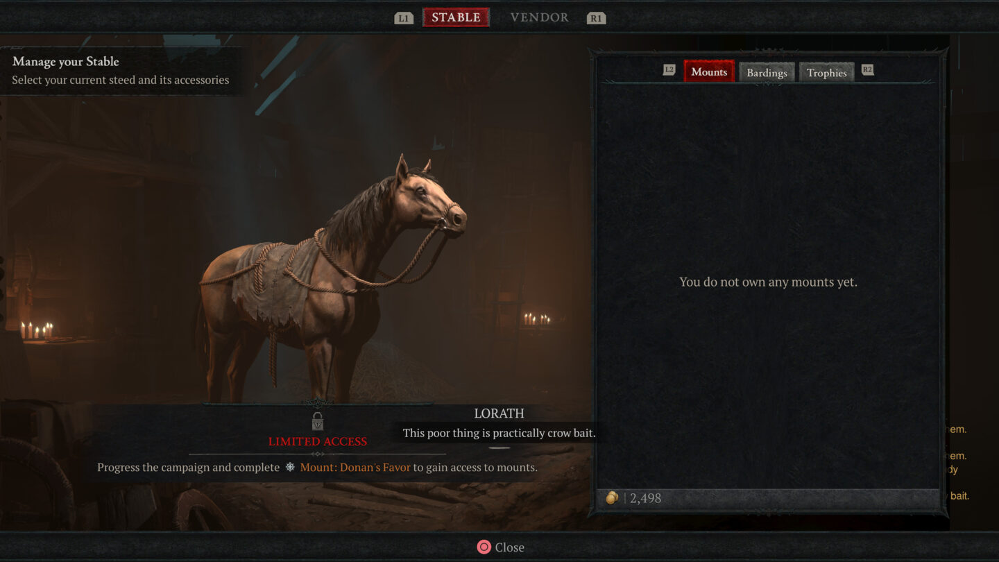 How to unlock the horse mount in Diablo 4 | VGC