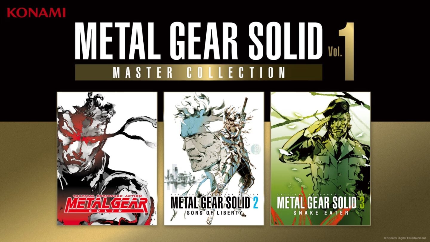 Metal Gear Solid Master Collection also comes with Metal Gear 1 and 2 | VGC