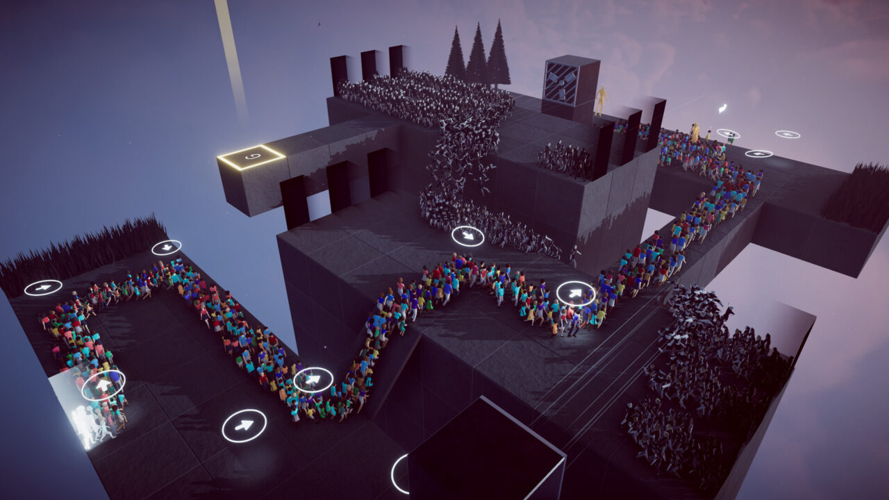 Review: Humanity is a vibrant, creative and downright weird puzzle game ...