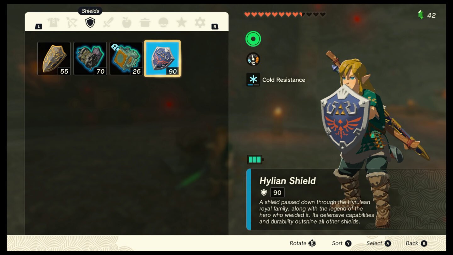 Zelda Tears of the Kingdom Hylian Shield location | VGC