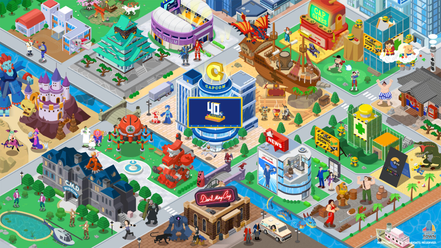 Capcom has launched a 40th anniversary site with a museum and playable ...