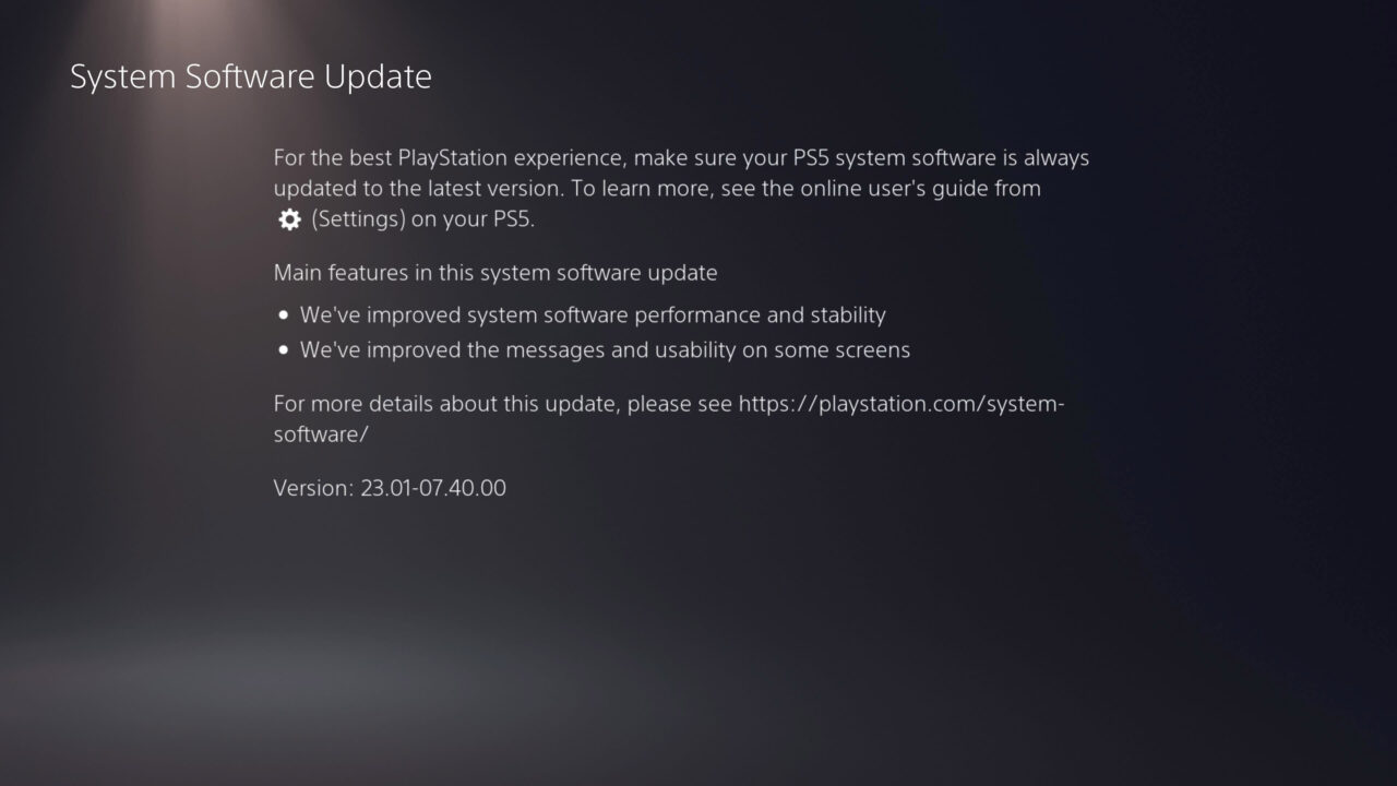 The latest PS5 system update is now available | VGC