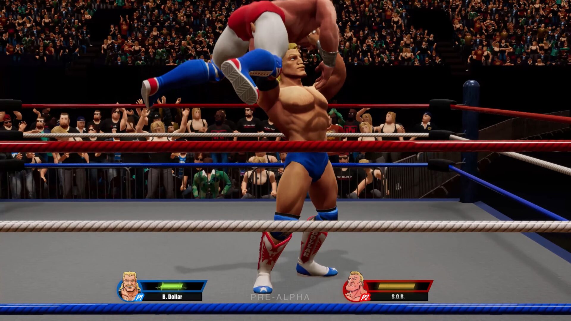 WWF No Mercy spiritual successor Ultra Pro Wrestling shows gameplay ...