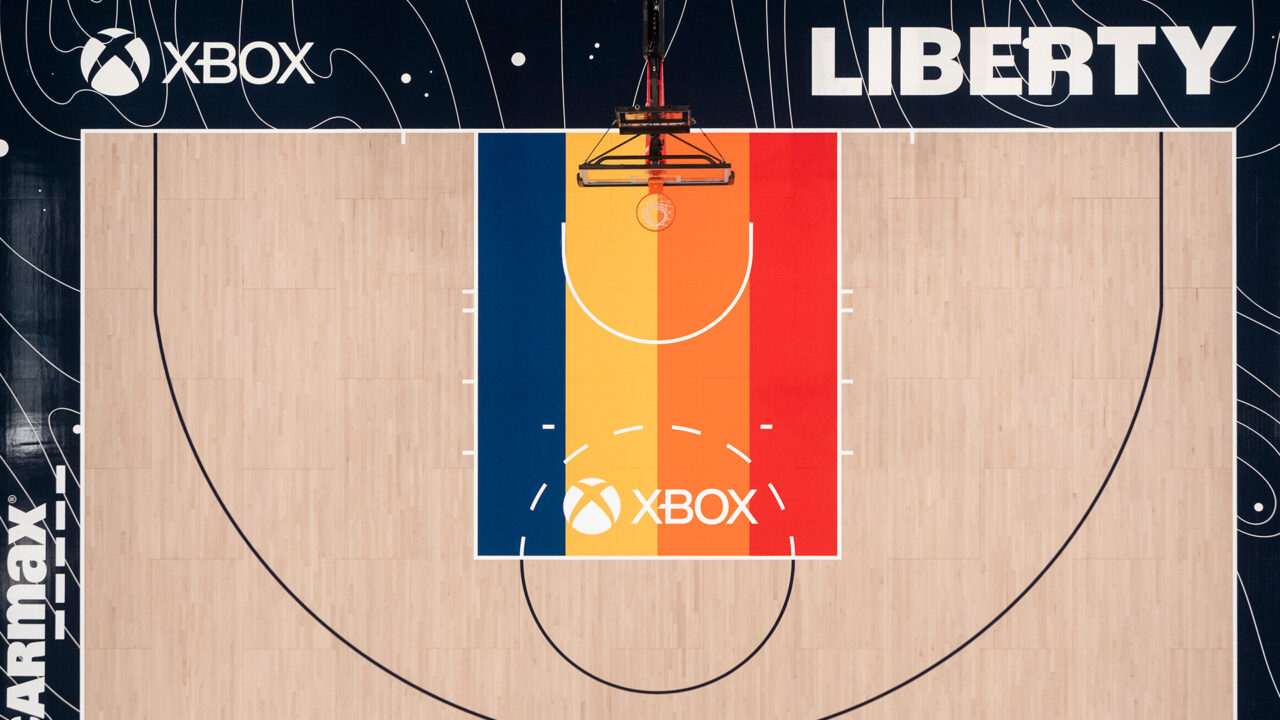 WNBA team New York Liberty will have a Starfield-themed court this week ...