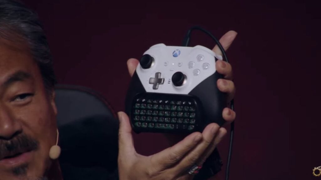 Final Fantasy creator reveals his custom Xbox controller for FF14 | VGC