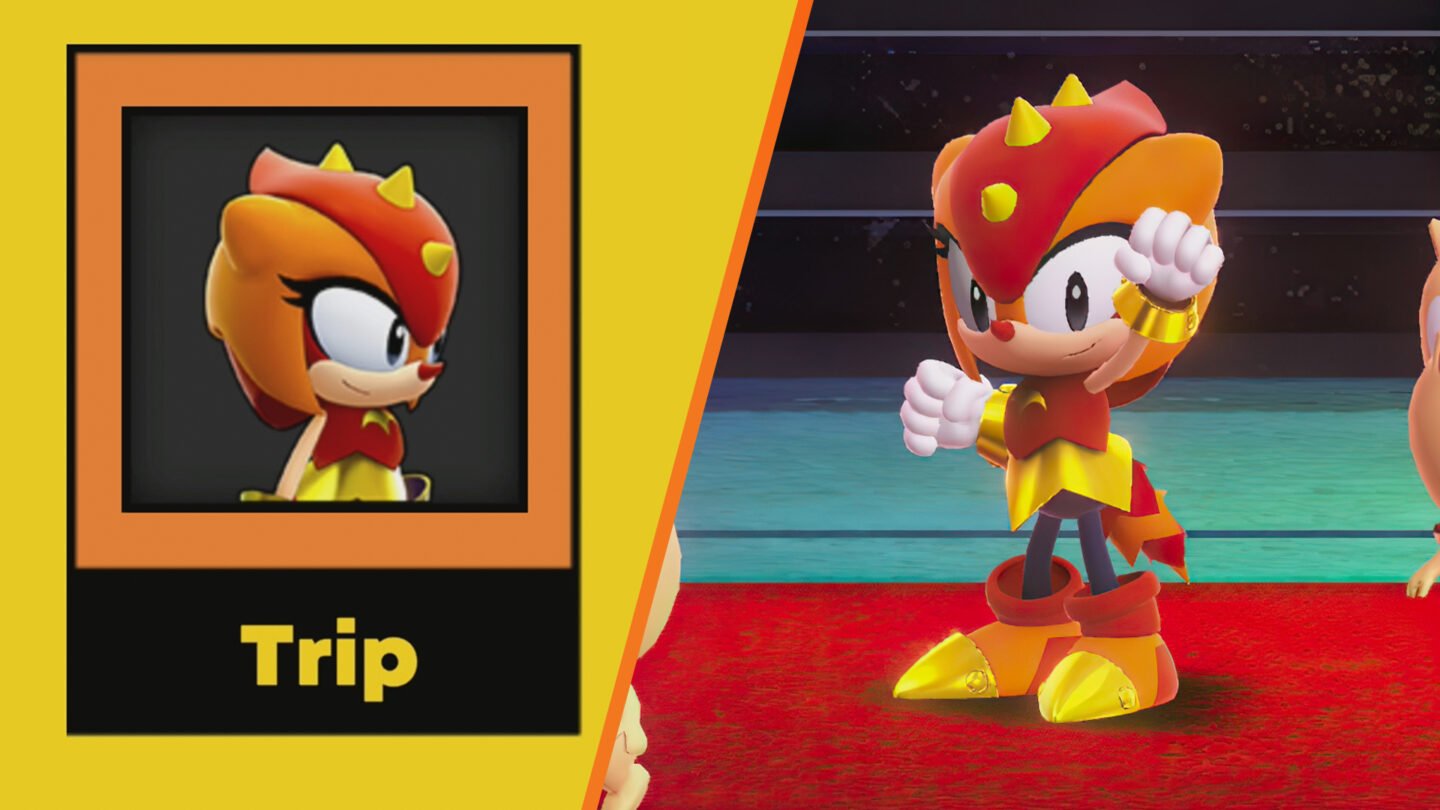 Sonic Superstars Trip Unmasked What Does Trips Face Look Like Under Her Helmet Vgc