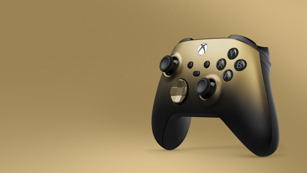 Microsoft has revealed the Gold Shadow Special Edition Xbox controller ...