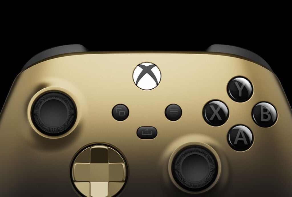 Microsoft has revealed the Gold Shadow Special Edition Xbox controller ...