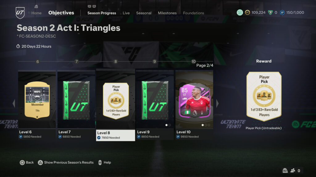 EA FC 24 Ultimate Team Season 2 Act 1: Triangles Rewards | VGC
