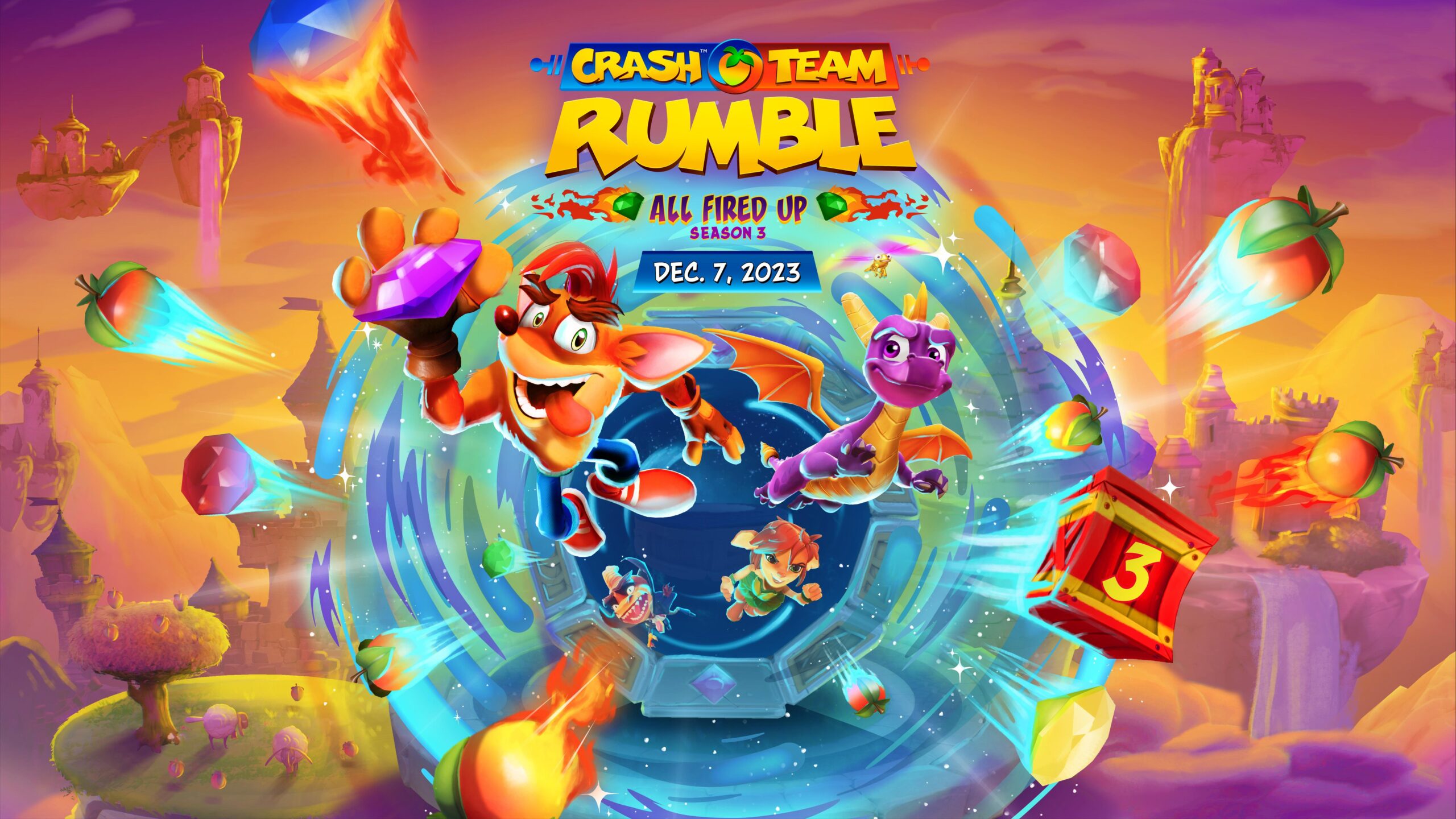 Spyro the Dragon is coming to Crash Team Rumble | VGC